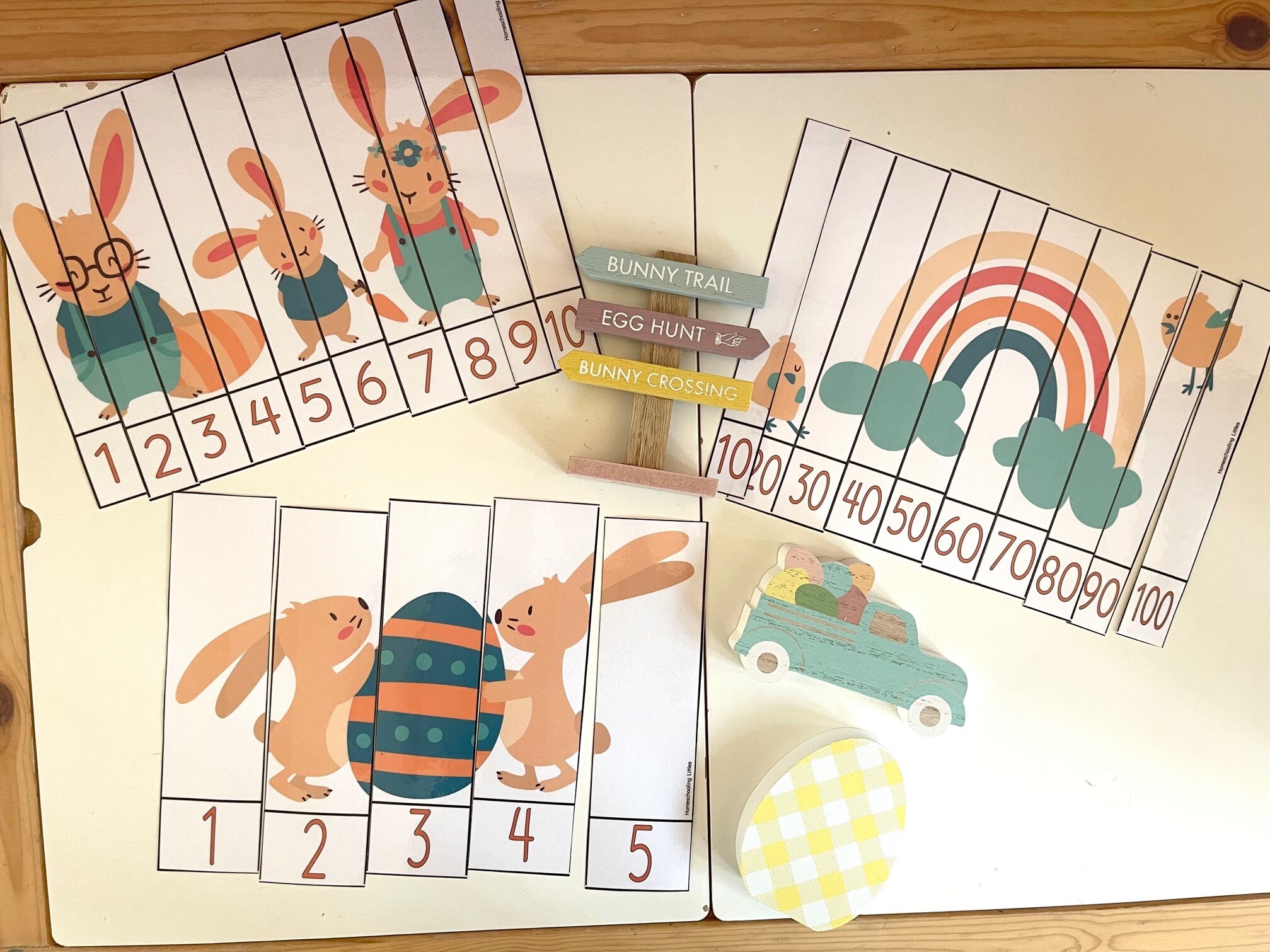 Easter Activity Bundle, Spring Preschool Printables, Alphabet and ...