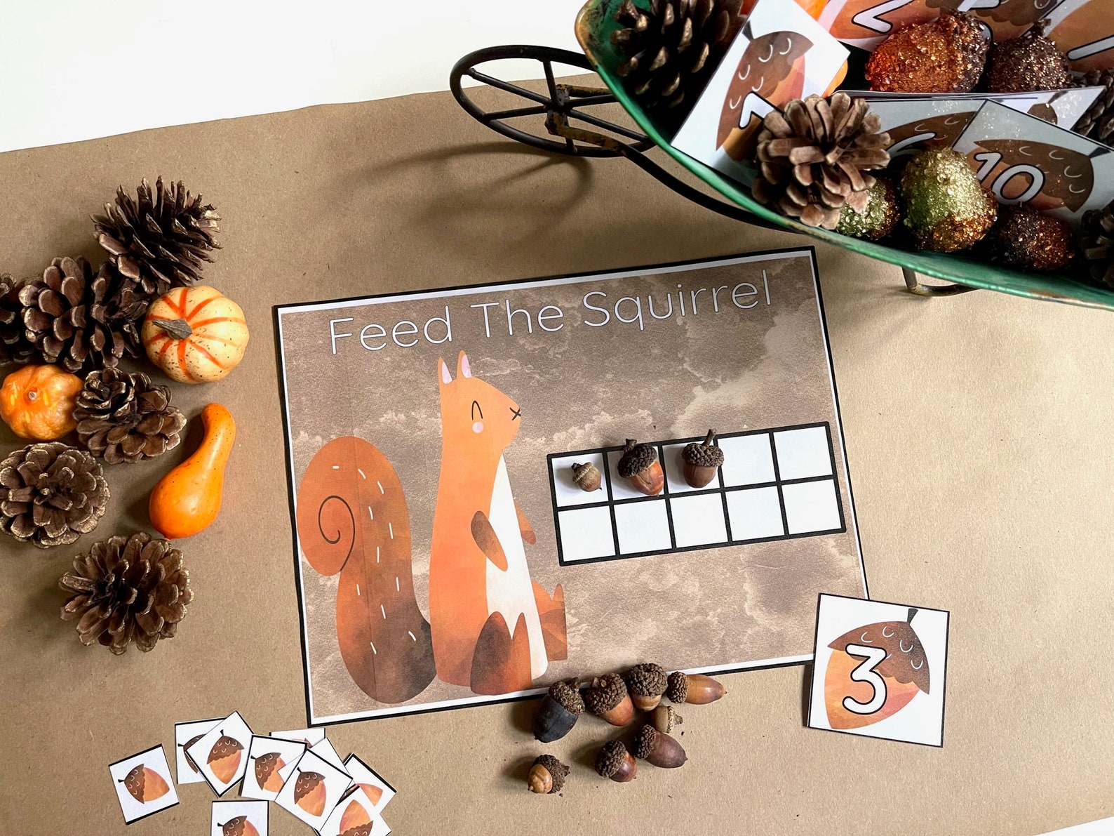 Forest Friends Preschool Learning Pack, Alphabet Activities, Montessori ...