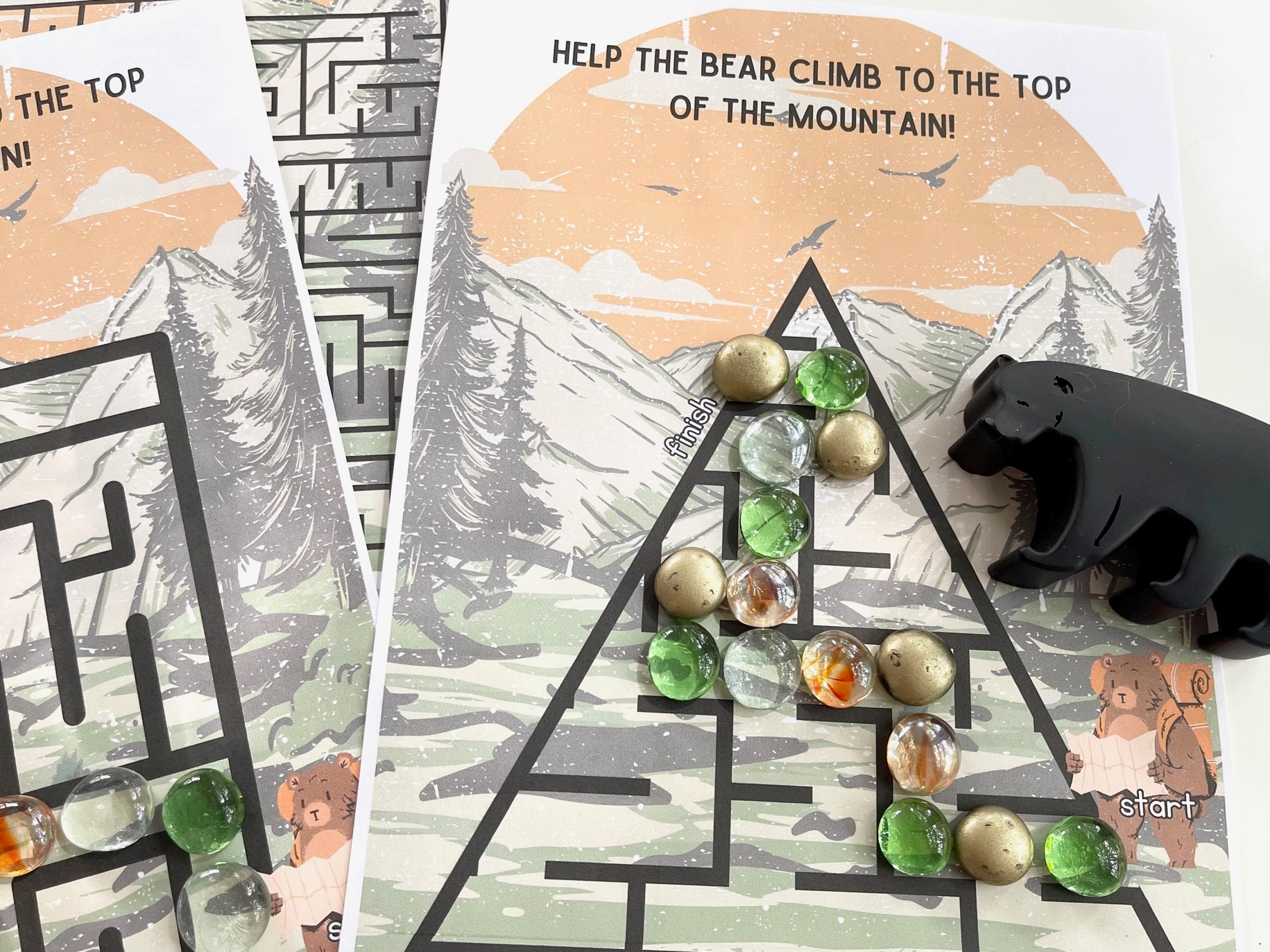Camping Learning Pack, Summer Printables, Preschool Activities for ...