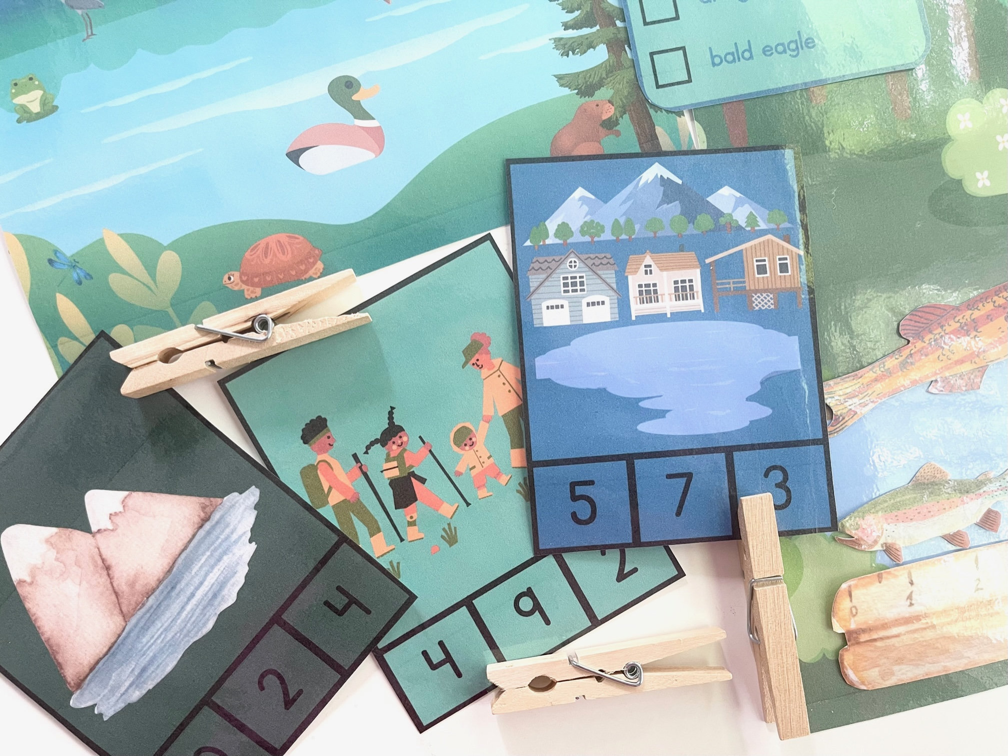 Lake Learning Pack Preschool Activities Pond Unit - Etsy