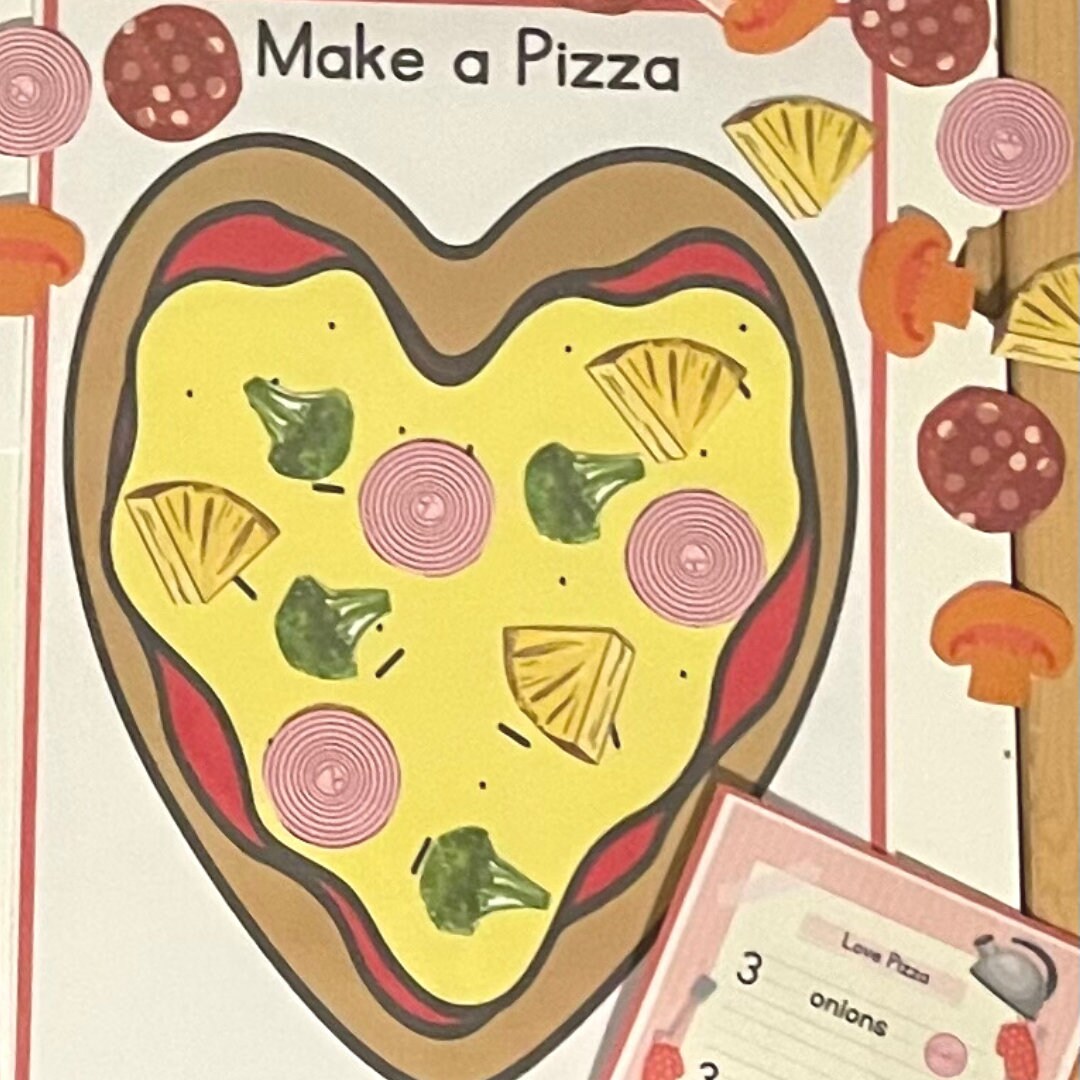 DIGITAL You've Got a PIZZA My Heart Pack Valentine's Day, Preschool ...