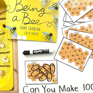 Bee Printables for Prek and Elementary, Bee Bundle, Phonics and Math ...