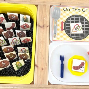 Barbecue Bundle, Summer Preschool Printables, Summer Montessori ...