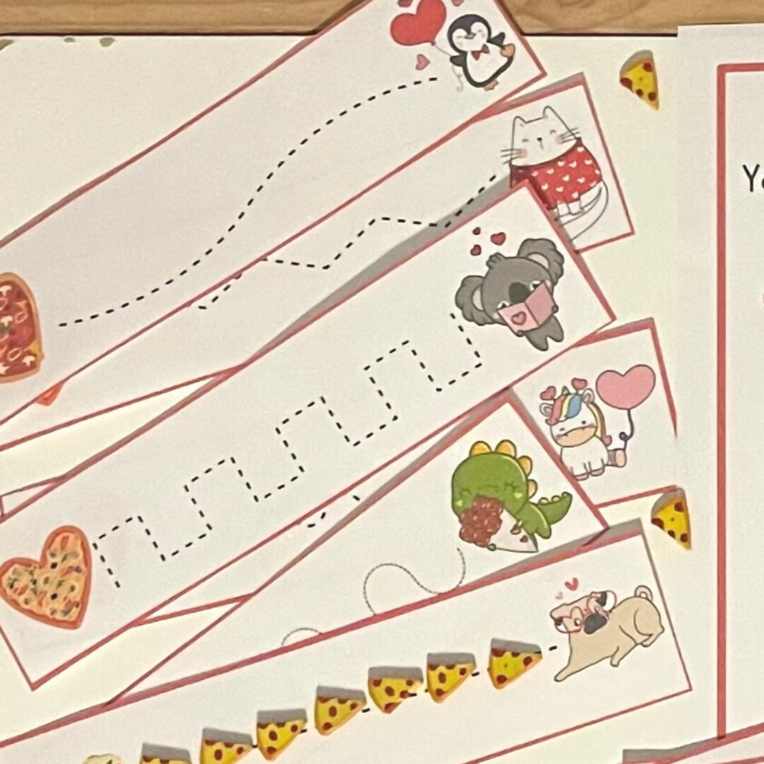 DIGITAL You've Got a PIZZA My Heart Pack Valentine's Day, Preschool ...