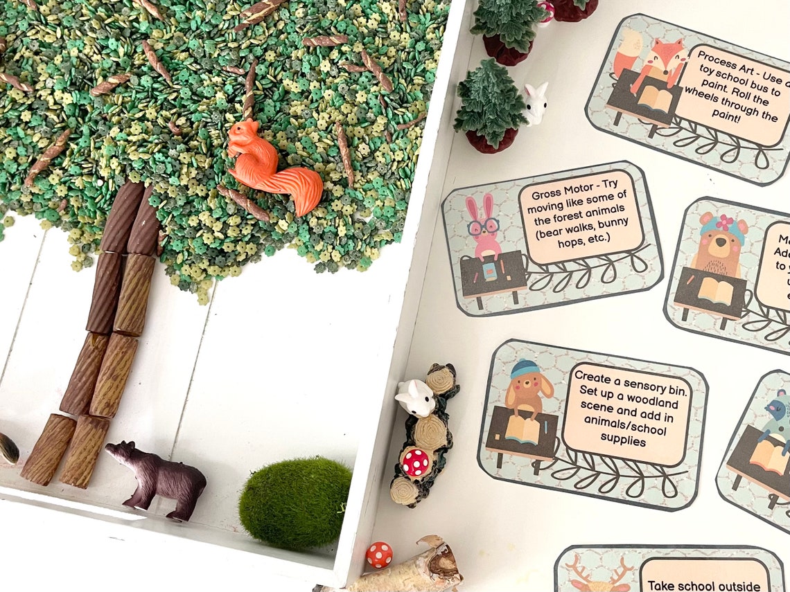 Animals Preschool Learning Pack Preschool Theme Pack - Etsy