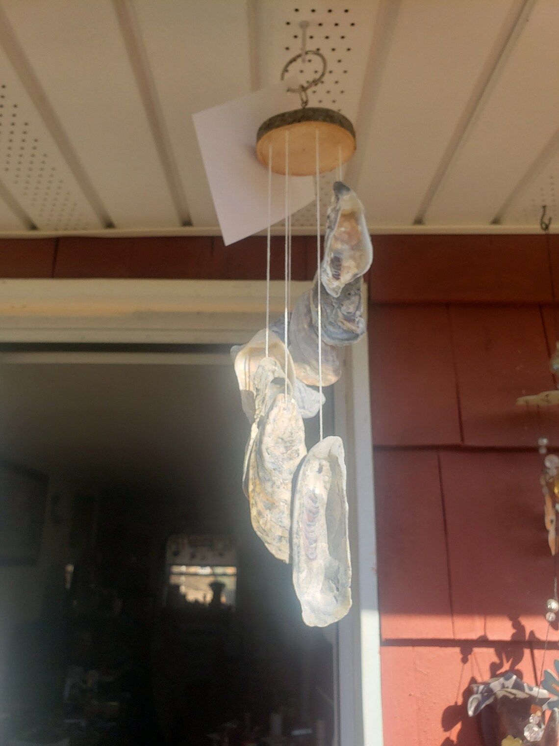 Mini Oyster Shell Chime - Etsy