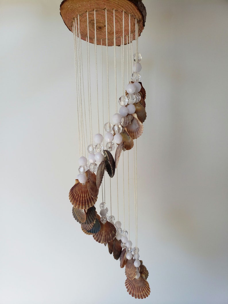 Mini Scallop Shell Chime - Etsy