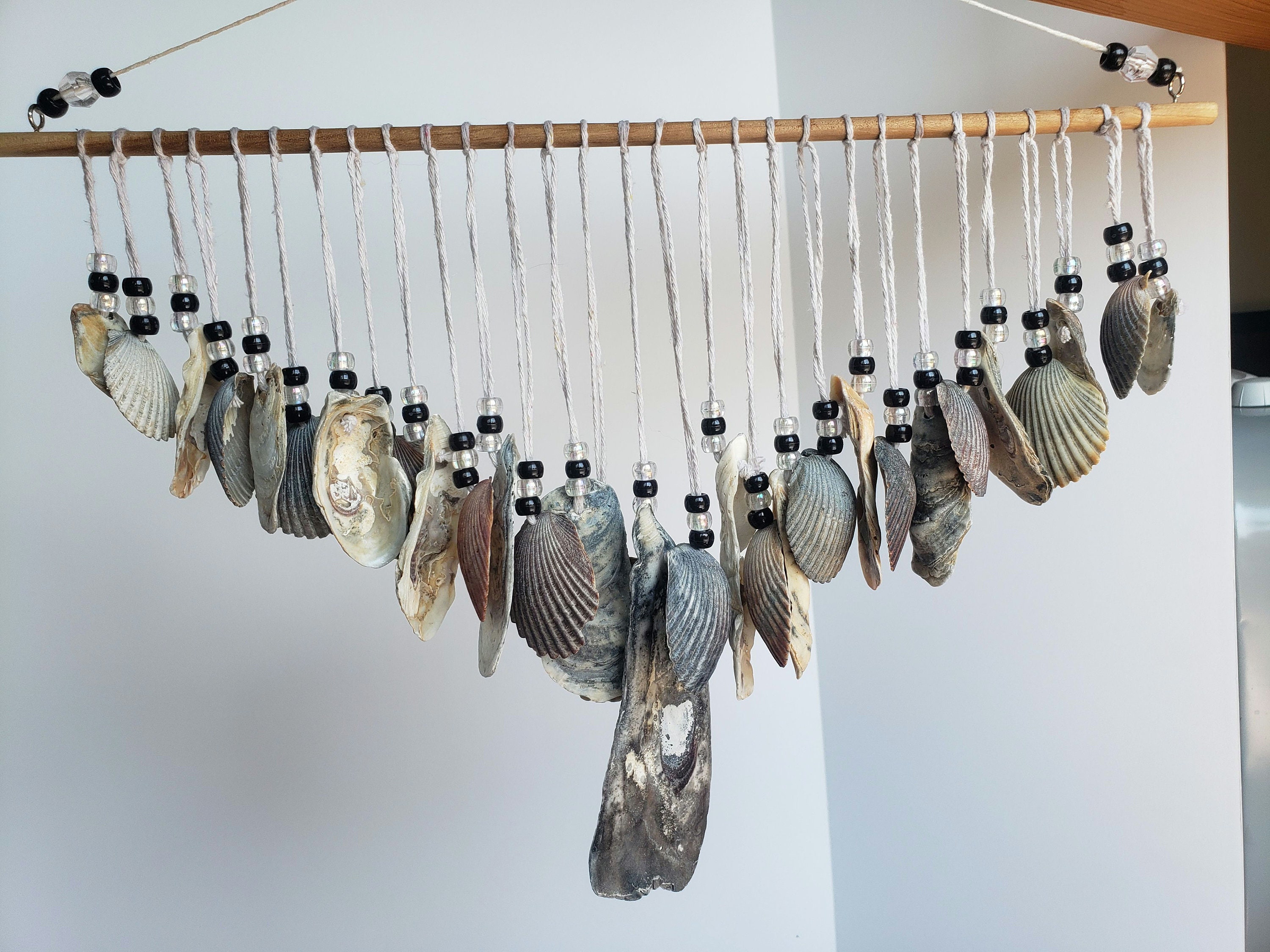 Scallop and Oyster Shell Chime - Etsy