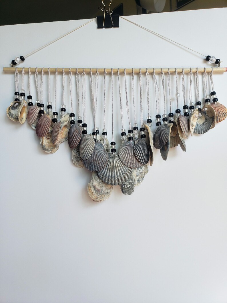 Scallop and Oyster Shell Chime - Etsy