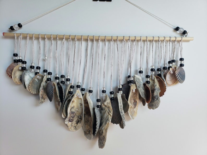 Scallop and Oyster Shell Chime - Etsy