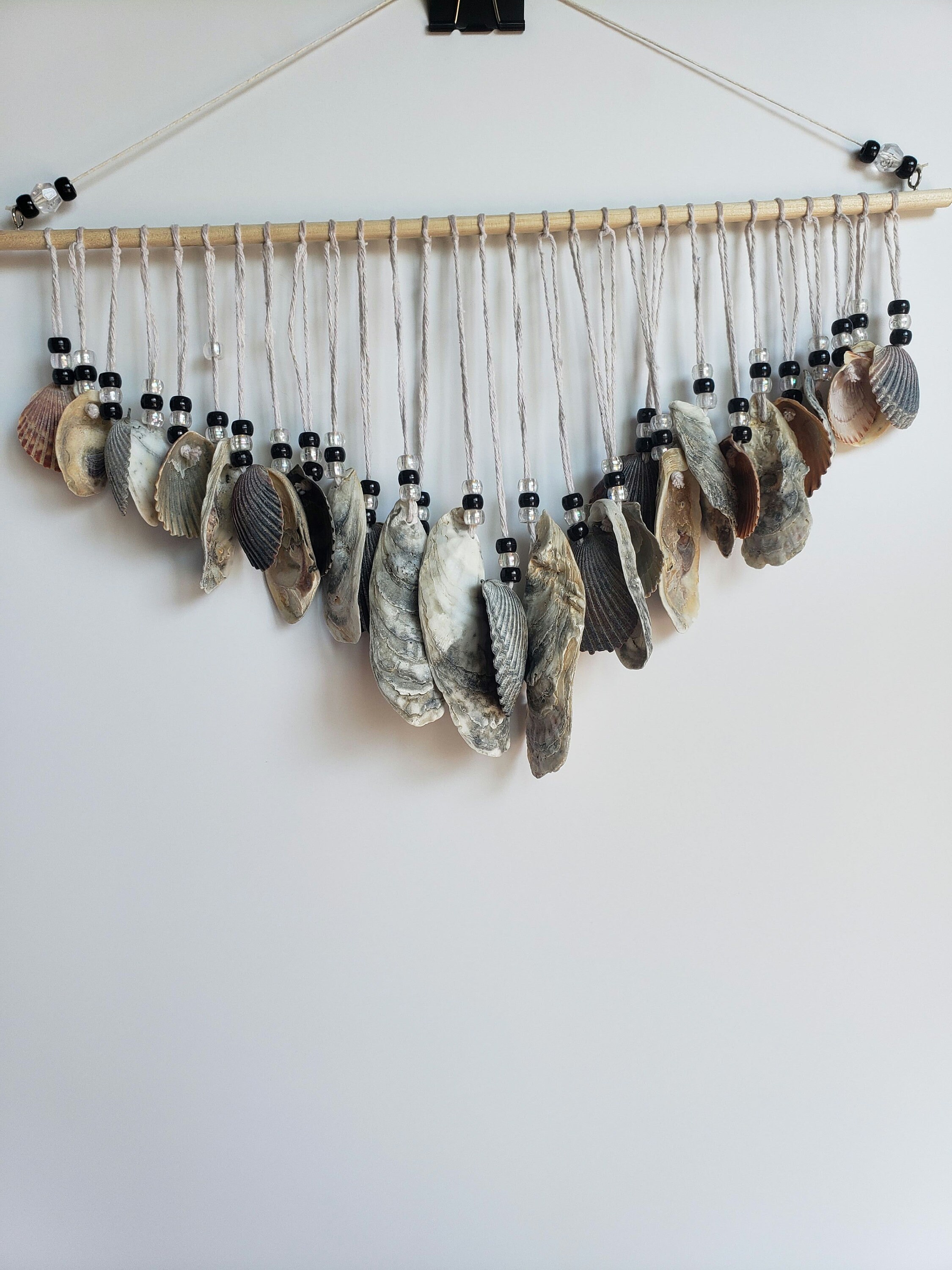 Scallop and Oyster Shell Chime - Etsy