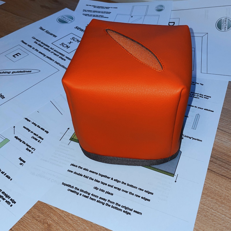 Leather Tooled Tissue Box - Etsy