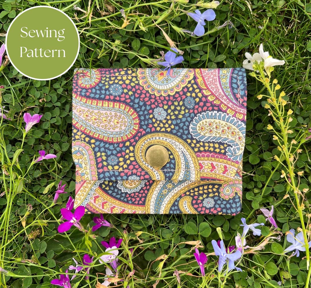 Small Card Wallet Pattern - Etsy