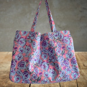 Large Tote Bag Pattern - Etsy
