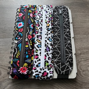 Book/planner Strap Zip Pouch - Etsy