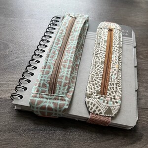 Book/planner Strap Zip Pouch - Etsy