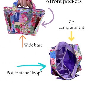 Craft Organiser Bag PDF Sewing Pattern - Etsy