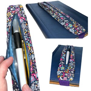 Book/planner Strap Zip Pouch - Etsy