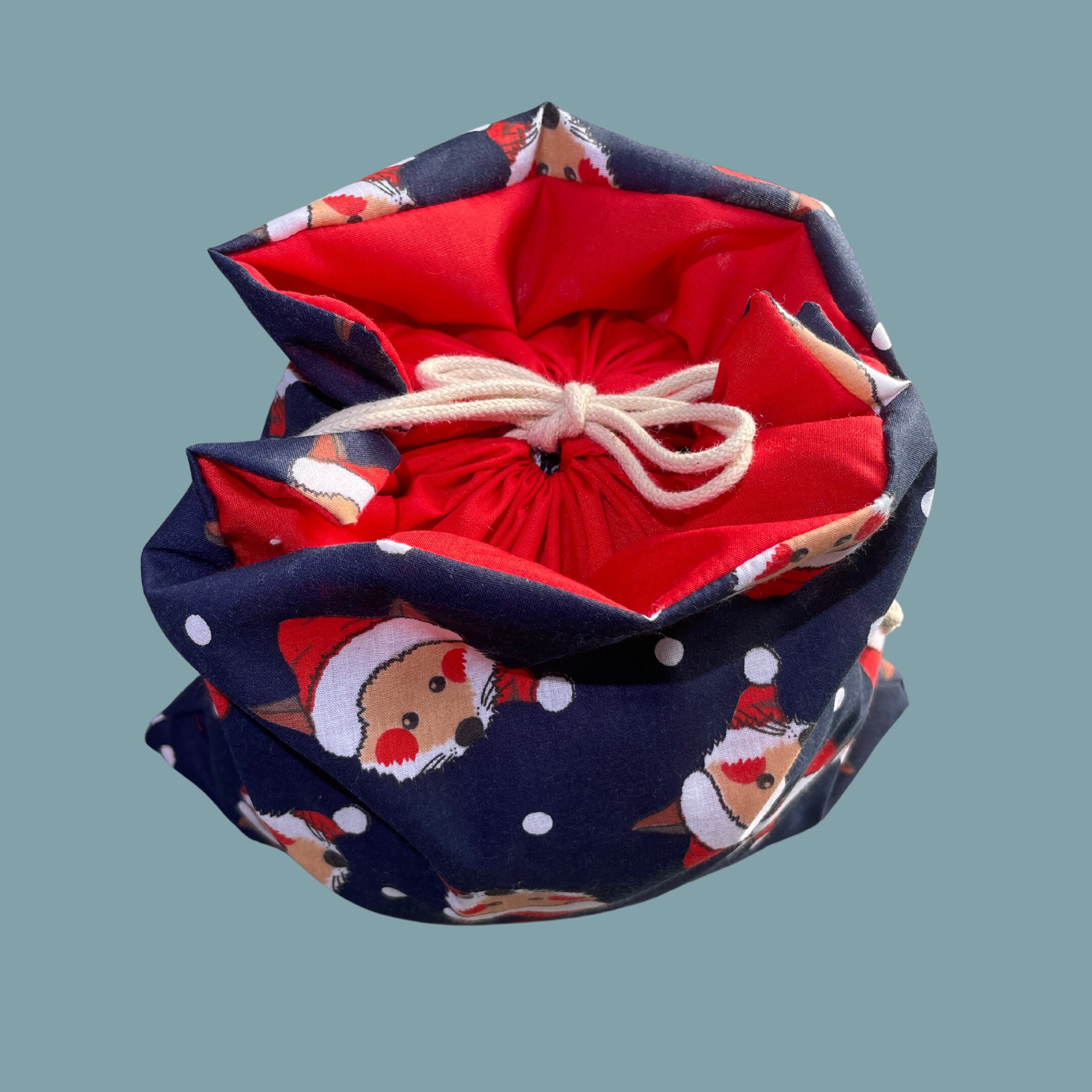 Christmas Drawstring Sacks 5 Sizes - Etsy