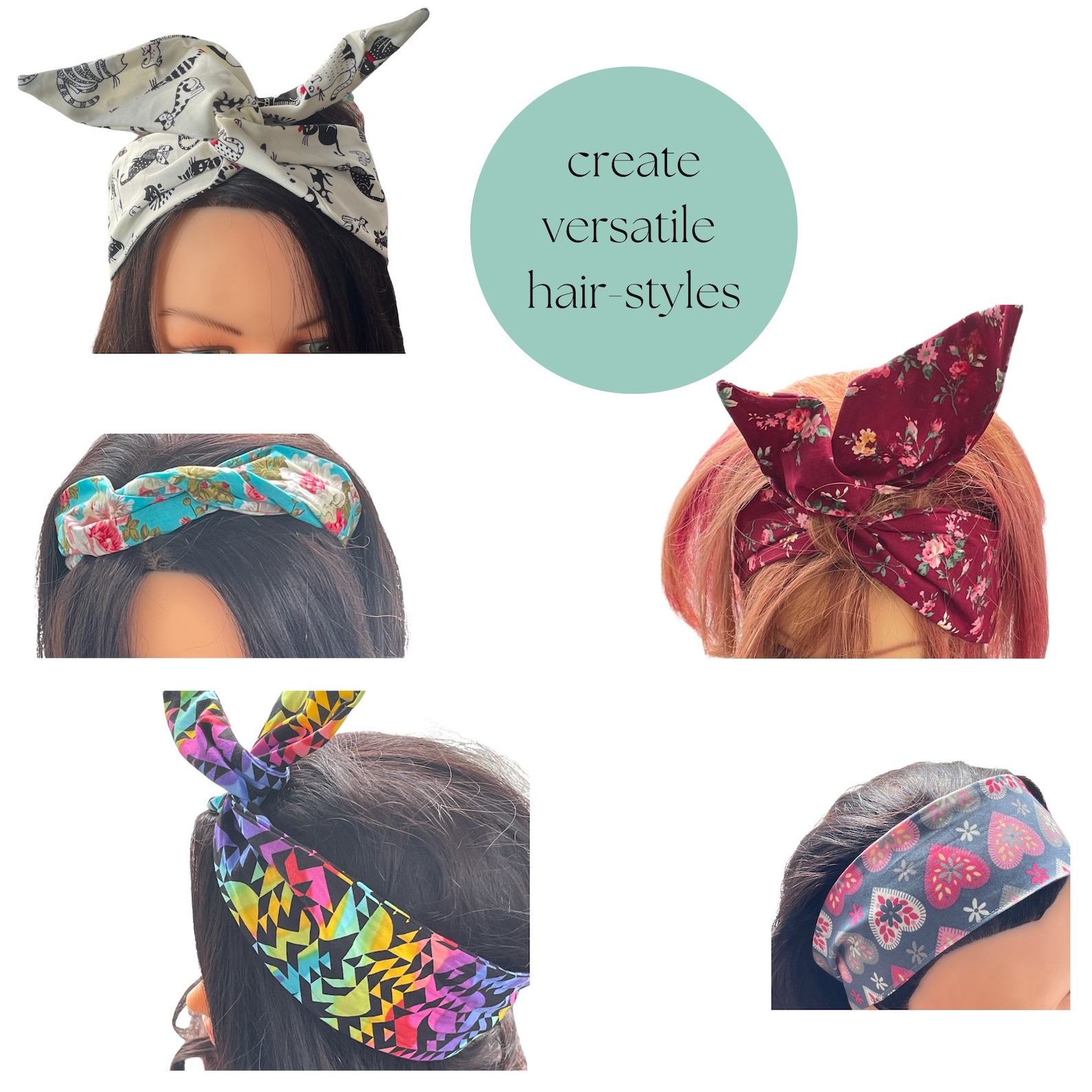 Wire Hair Wrap PDF Sewing Pattern - Etsy