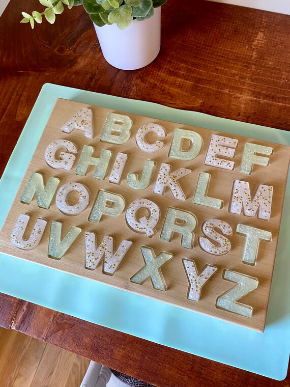Ice Alphabet Letters