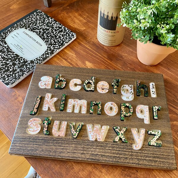 Resin Letters - Etsy