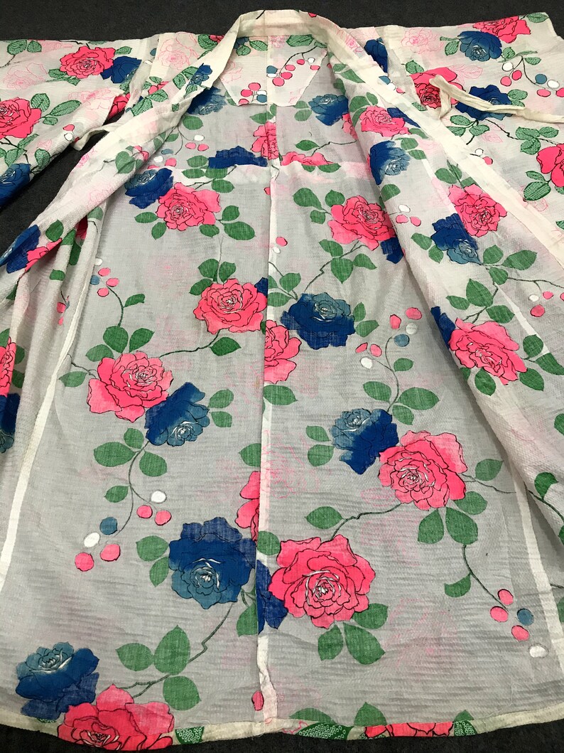 Vintage Kimono Japanese Traditional Noragi Haori Hanten Jinbei - Etsy