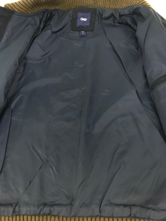 Vintage Japanese Brand GAP Varsity Jacket Wool Quilte… - Gem