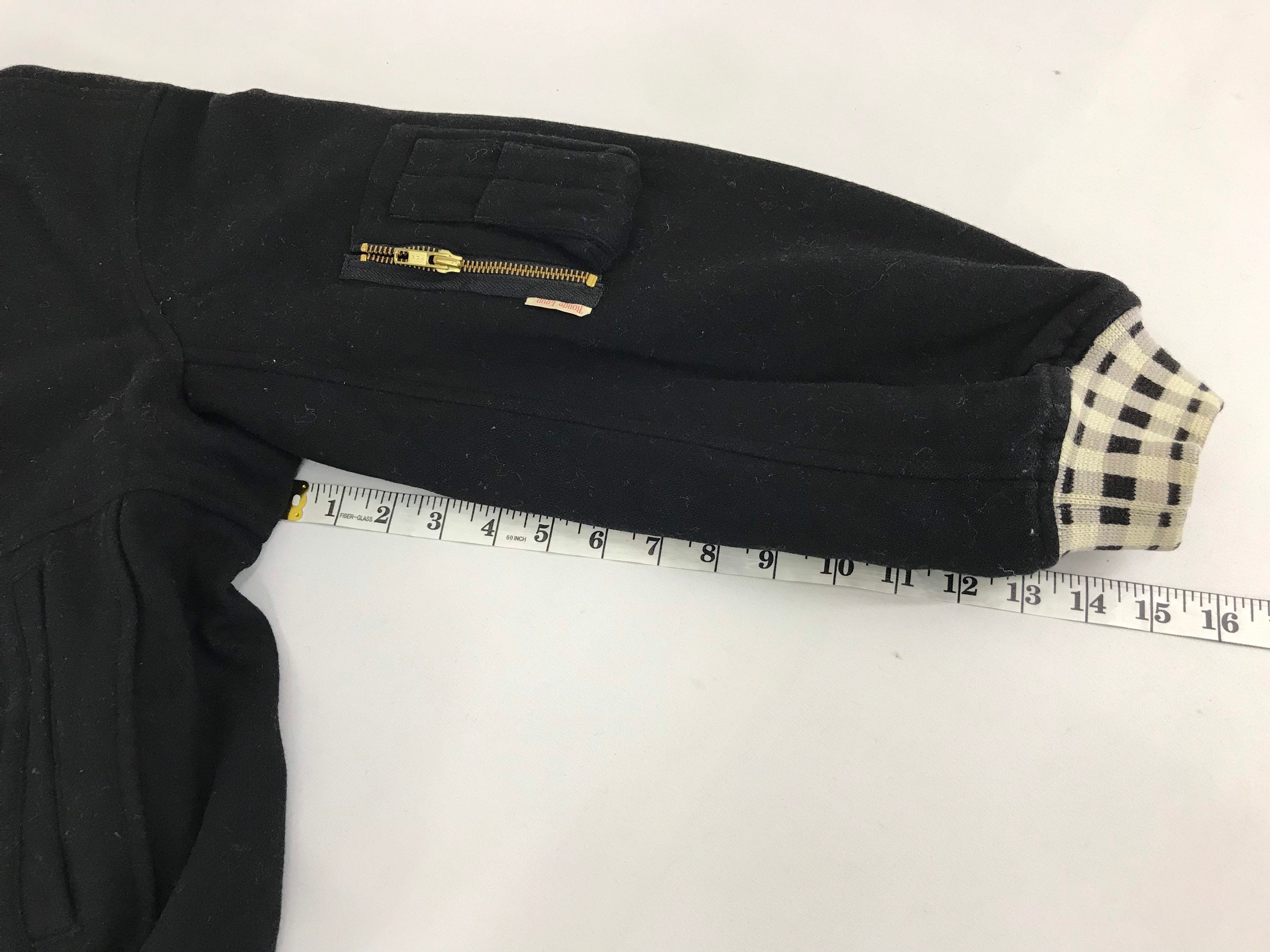 Vintage Rouge Loup Japanese Brand Varsity Jacket Wool Quilted Inner ...