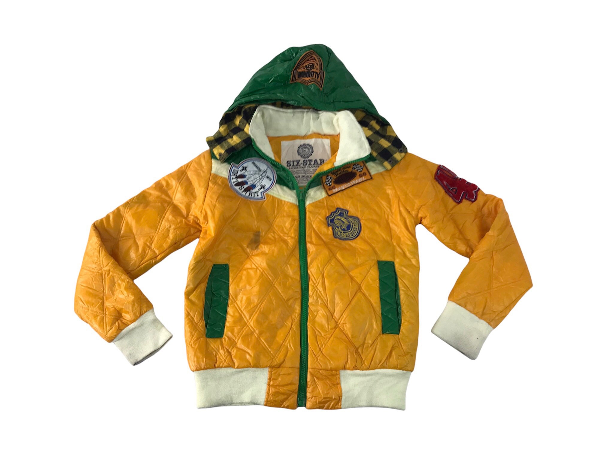 Vintage Six Star American Apparel Puffer Quilted Jacket Vintage Six Star American Apparel Puffer Quilted Jacket