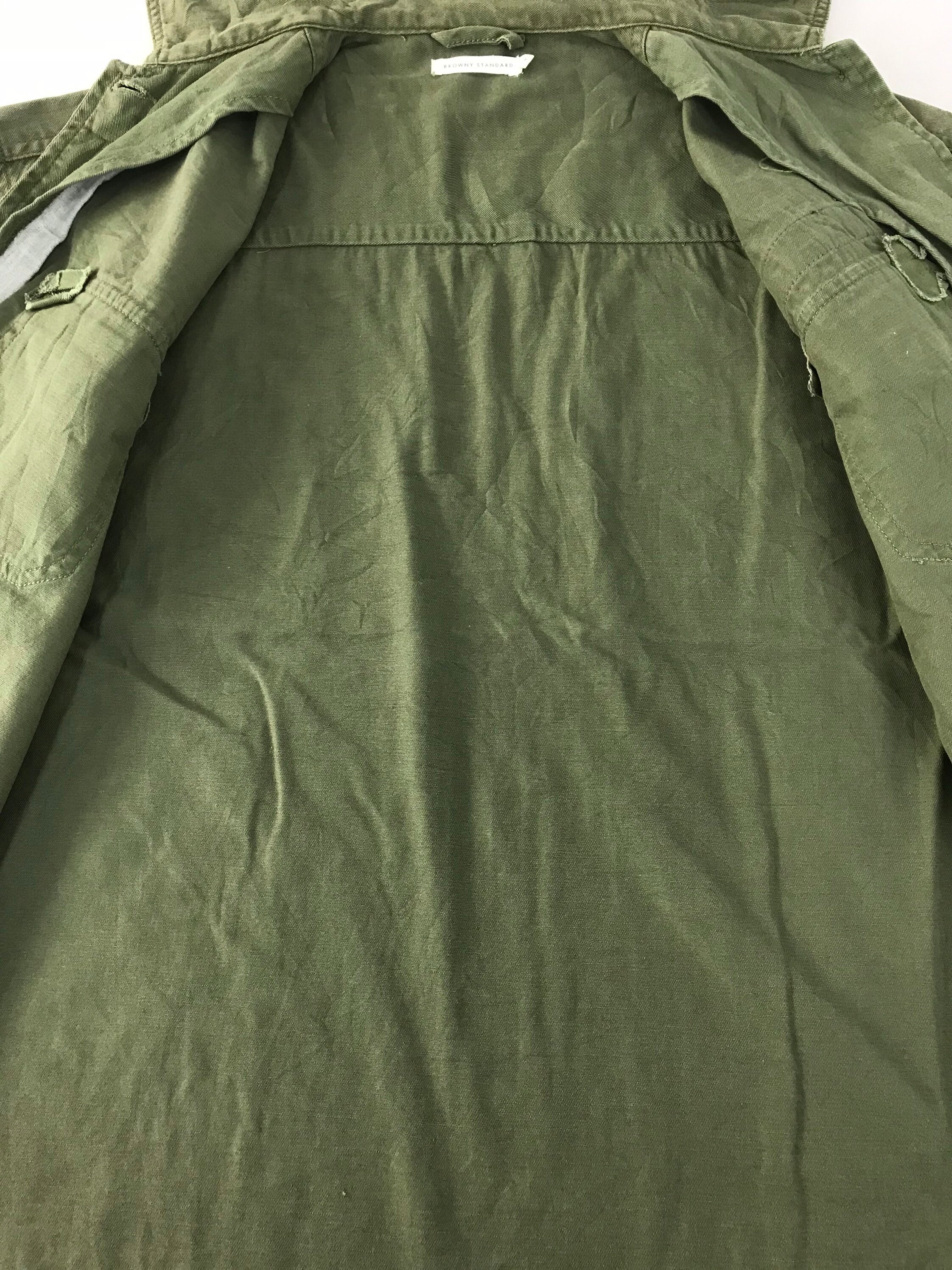 Vintage Style US Army Olive Green Khakis Button up Shirt Three - Etsy