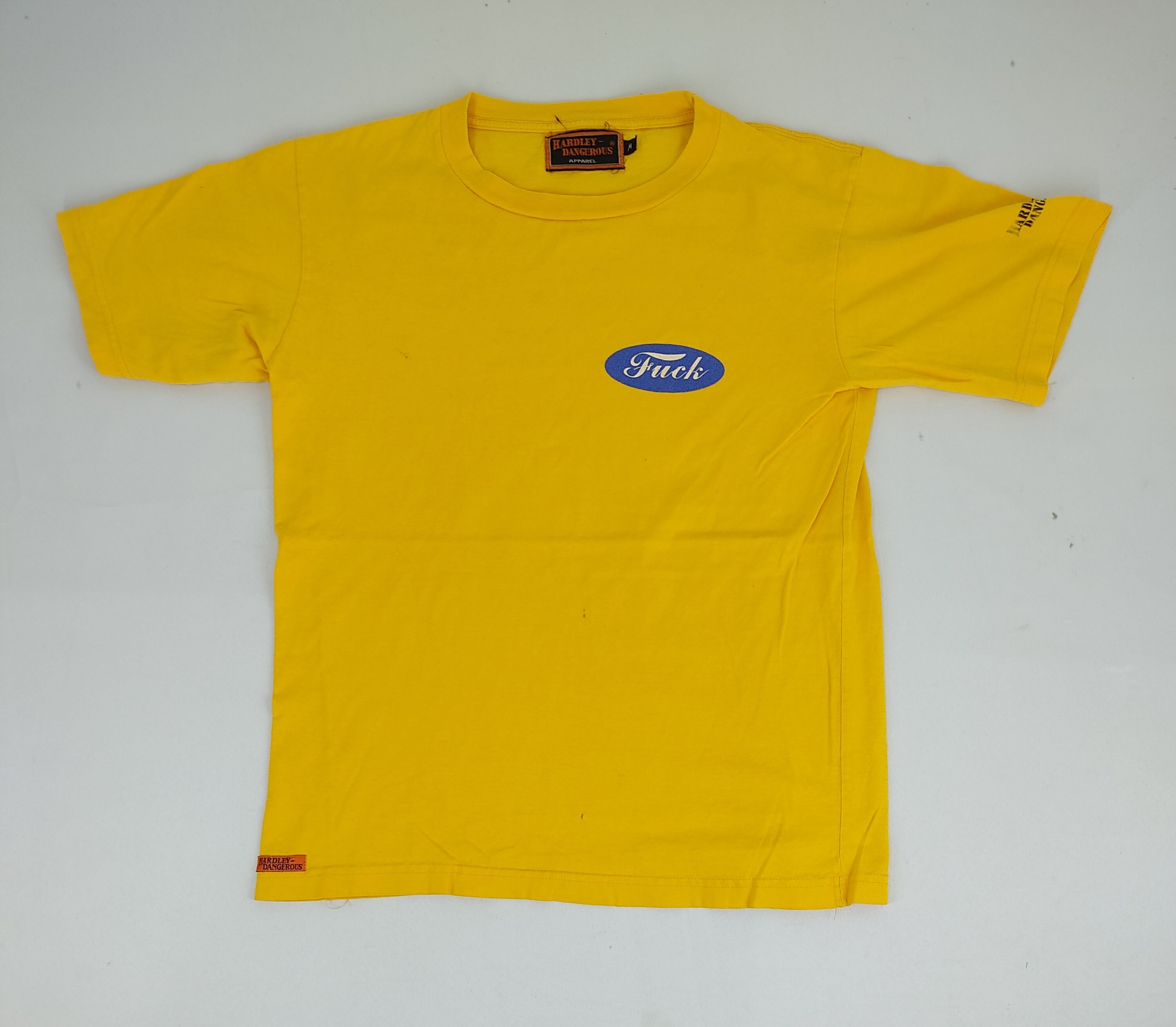 Vintage 90s Hardley Dangerous F**k Ford Style Logo Tee T-shirt Printed ...