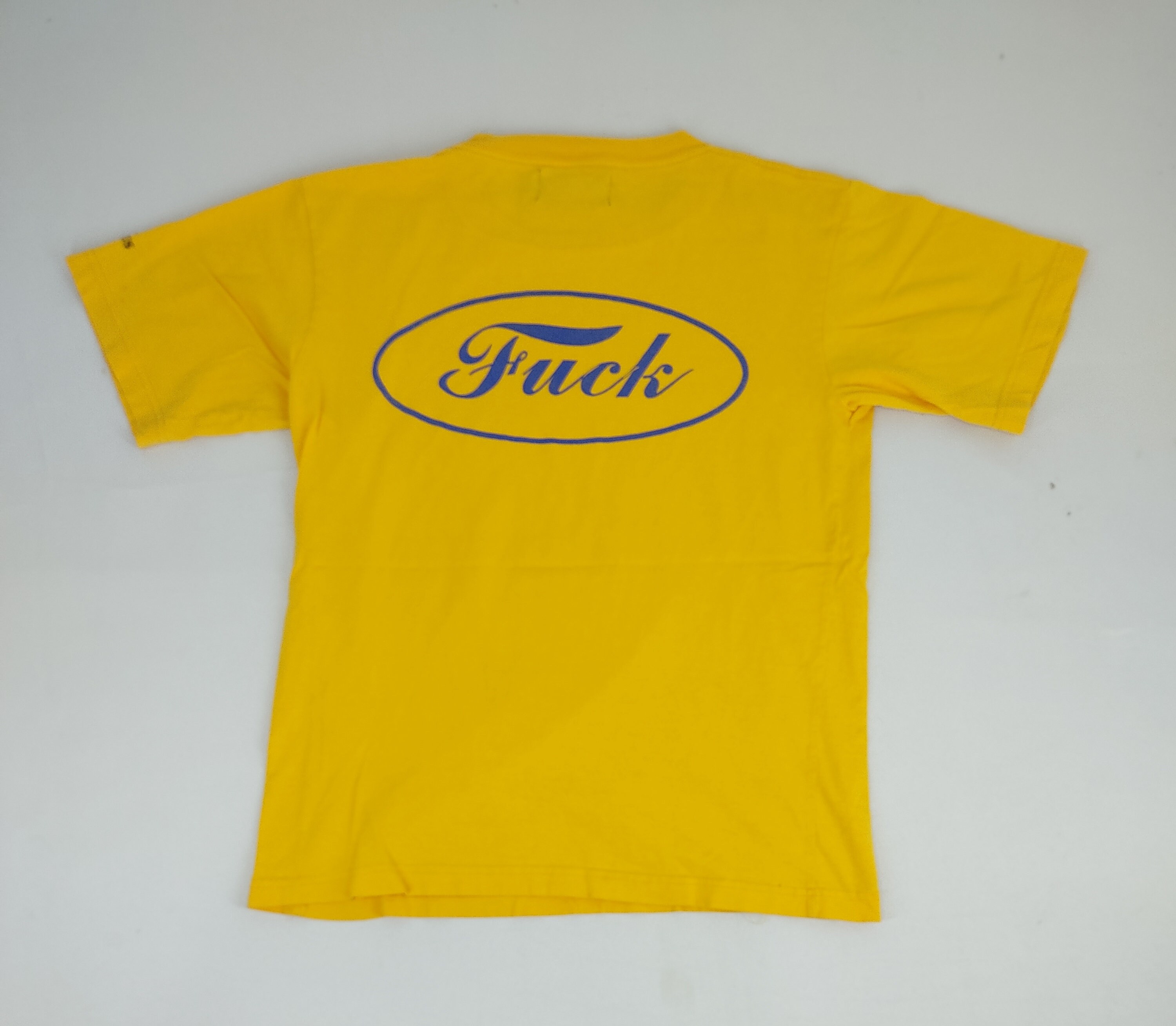 Vintage 90s Hardley Dangerous F**k Ford Style Logo Tee T-shirt Printed ...