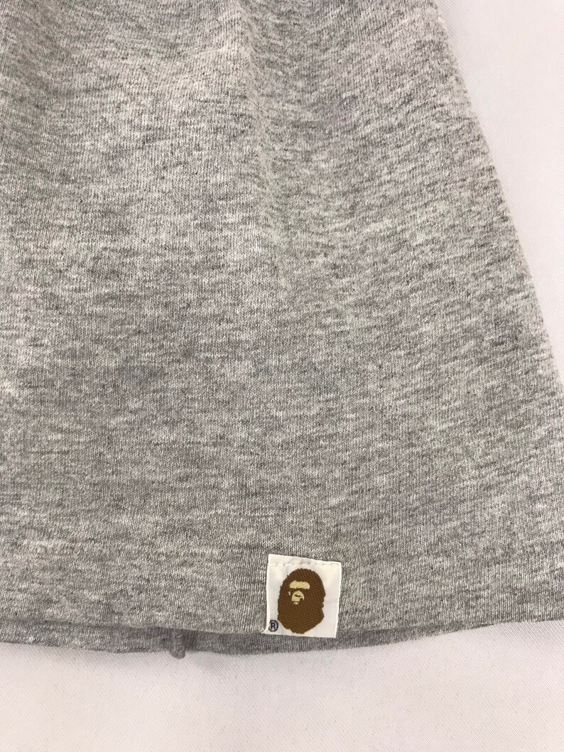 Vintage 90s A Bathing Ape DISTRESSED BAPE Ape Shall Never Kill Ape Logo ...