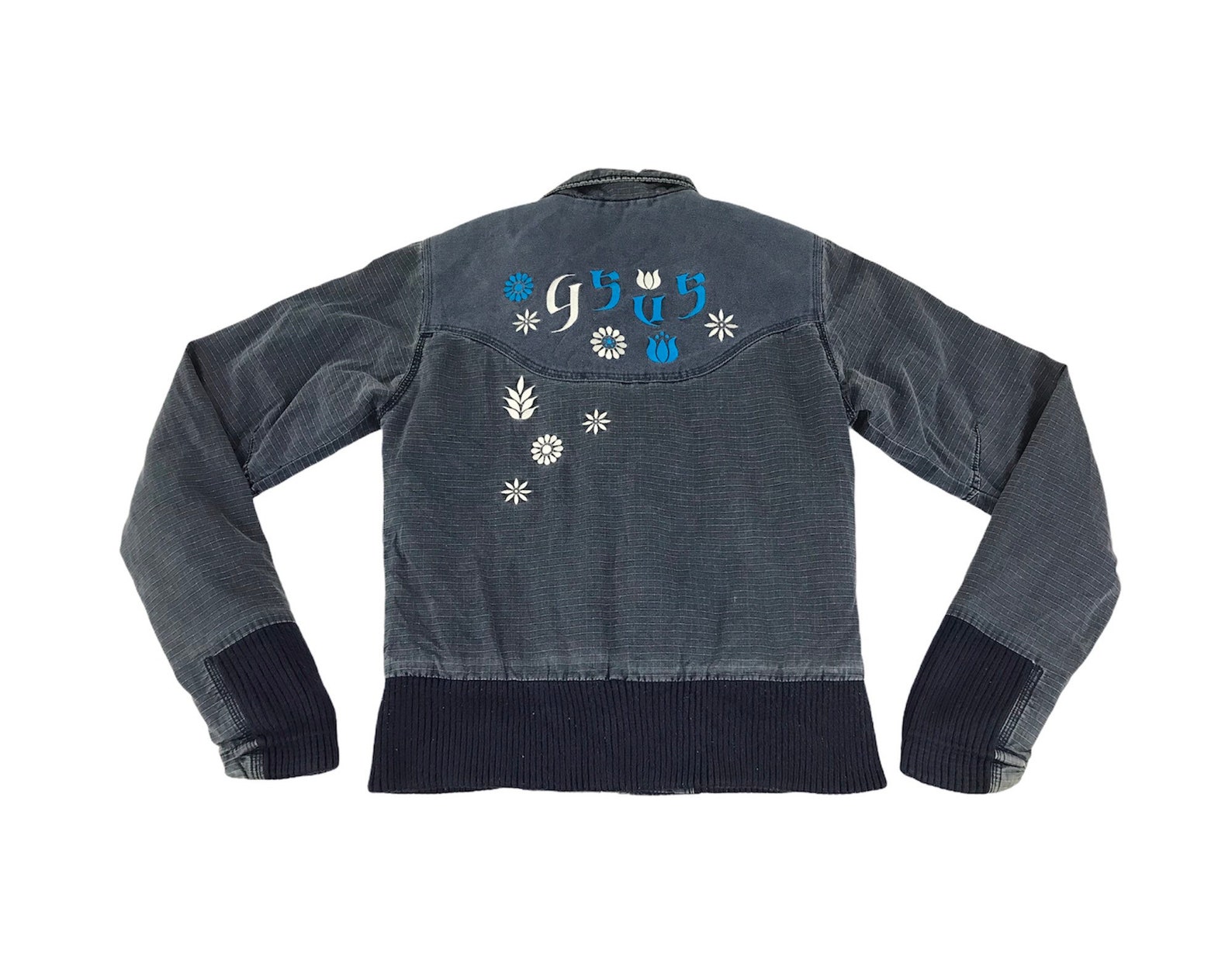 Vintage Gsus Sindustries Light Jacket Tactical Zipper Snap Button ...