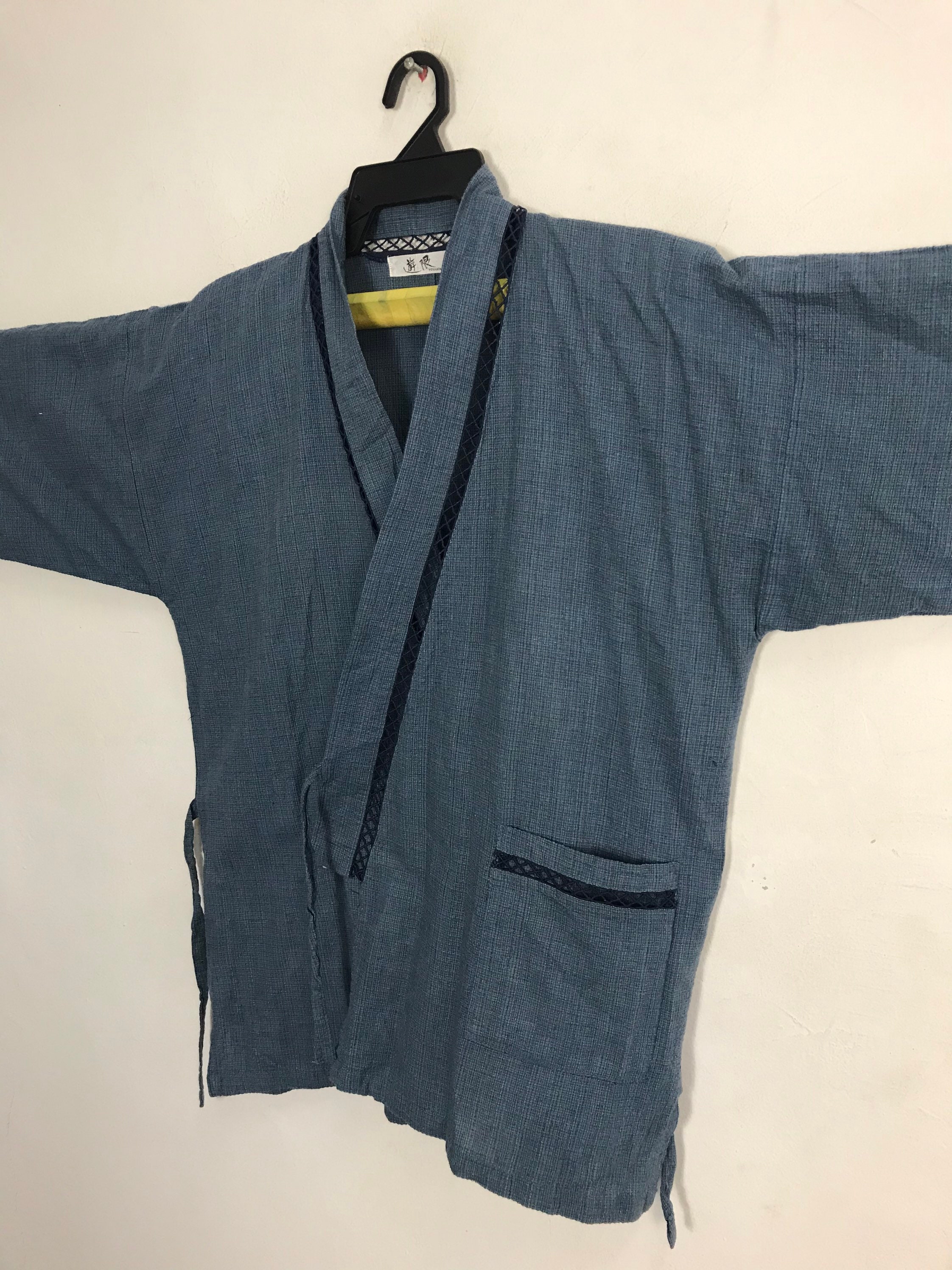 Vintage Kimono Japanese Traditional Noragi Haori Hanten Jinbei - Etsy