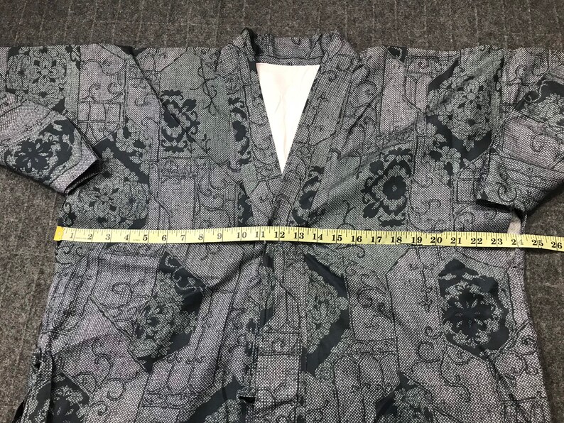 Vintage Uppawari Kimono Japanese Traditional Noragi Haori Hanten Jinbei ...