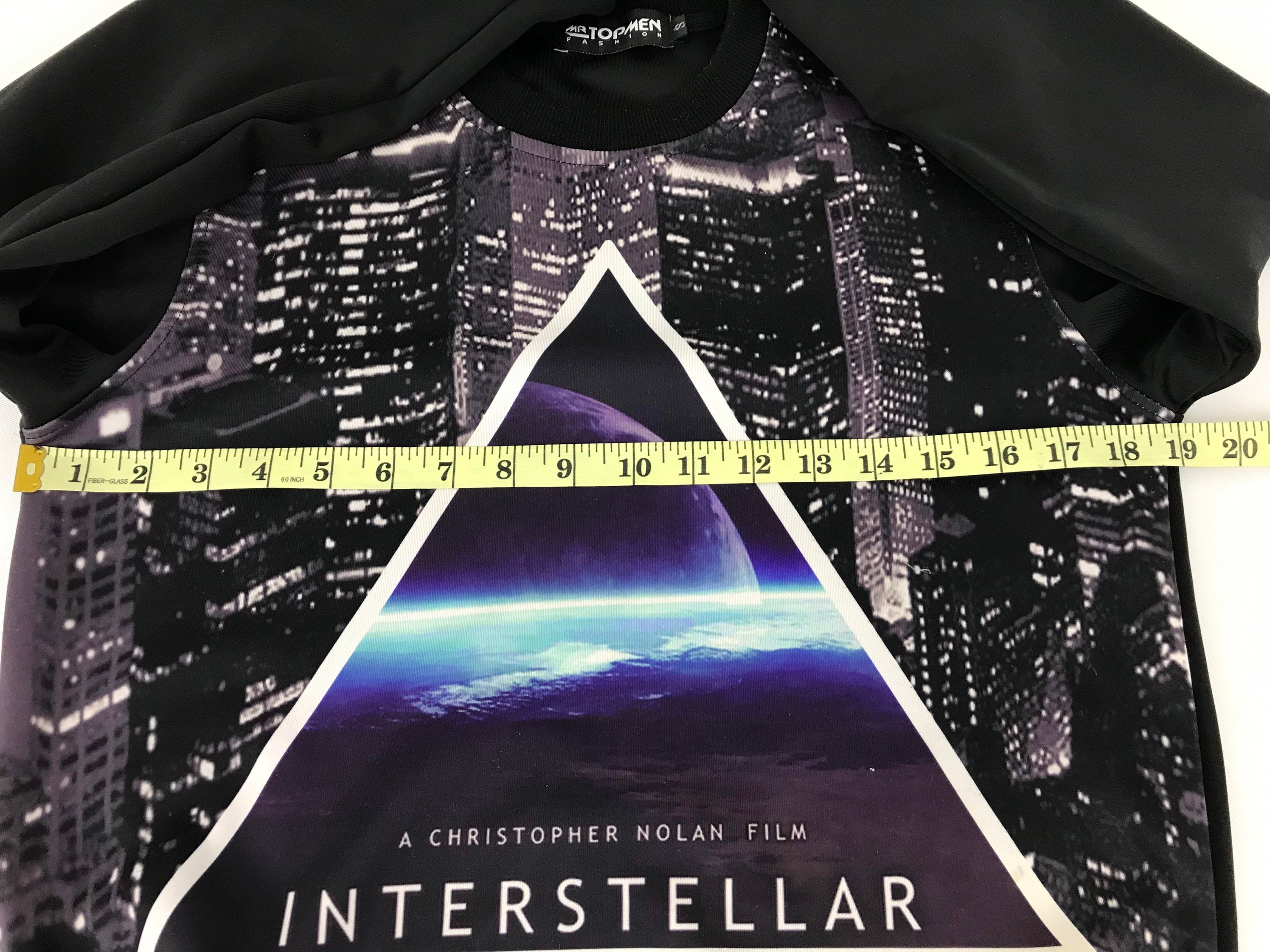 Vintage Science Fiction Movie Interstellar Christopher Nolan Sweatshirt ...
