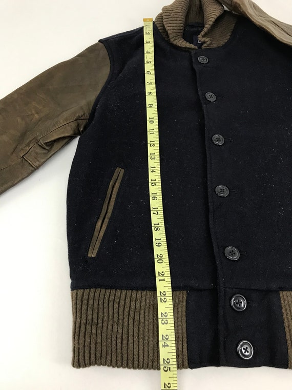 Vintage Japanese Brand GAP Varsity Jacket Wool Quilte… - Gem