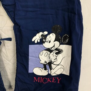 Vintage Mickey Mouse Kimono Japanese Traditional Noragi Haori Hanten ...