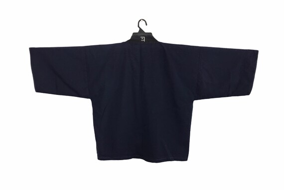 Vintage Kimono Japanese Traditional Noragi Haori Hant… - Gem