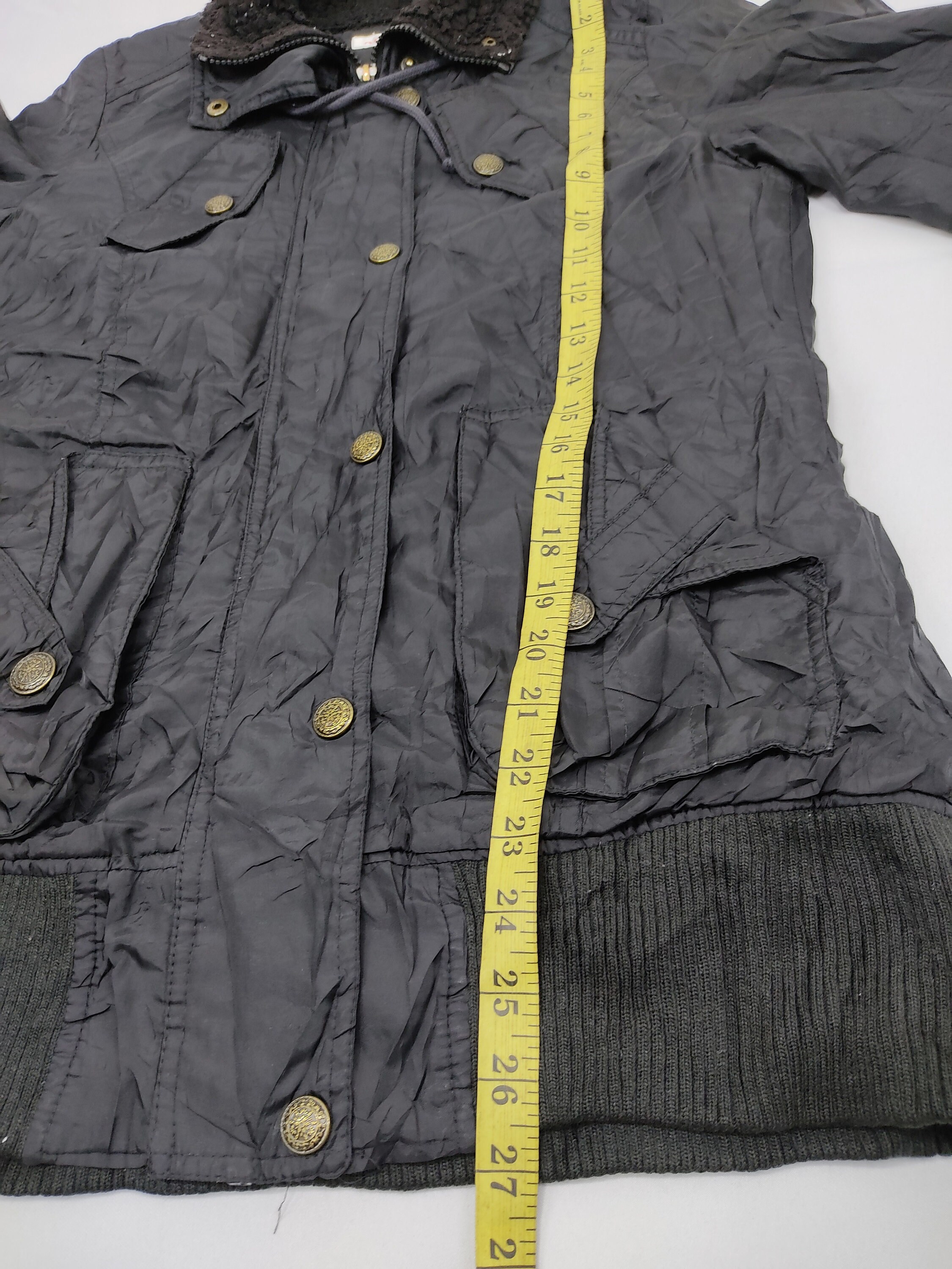 Vintage Avail Jean Avail Garde Long Parka Jacket Punk Trench Coat ...