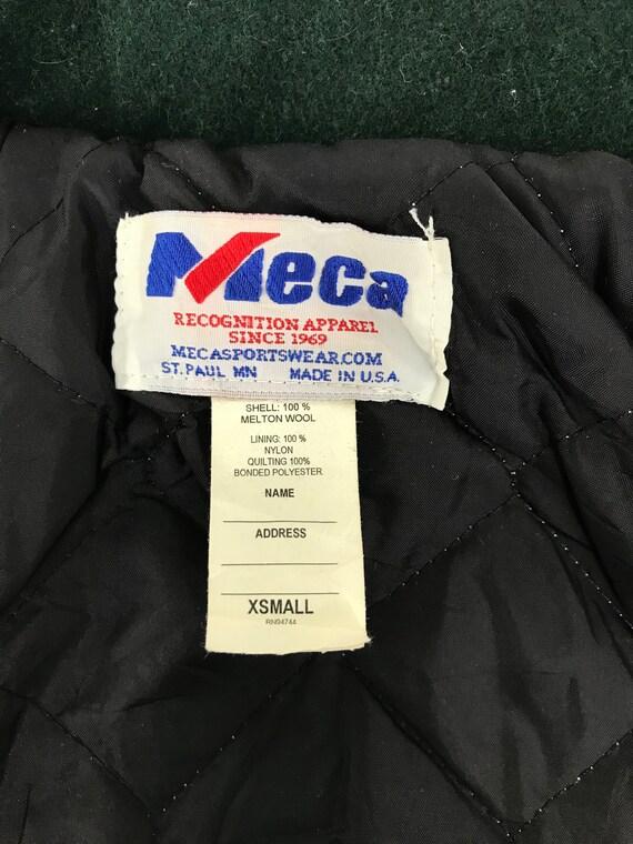 Vintage Meca PSJA Football Team Varsity PVC Wool Jack… - Gem