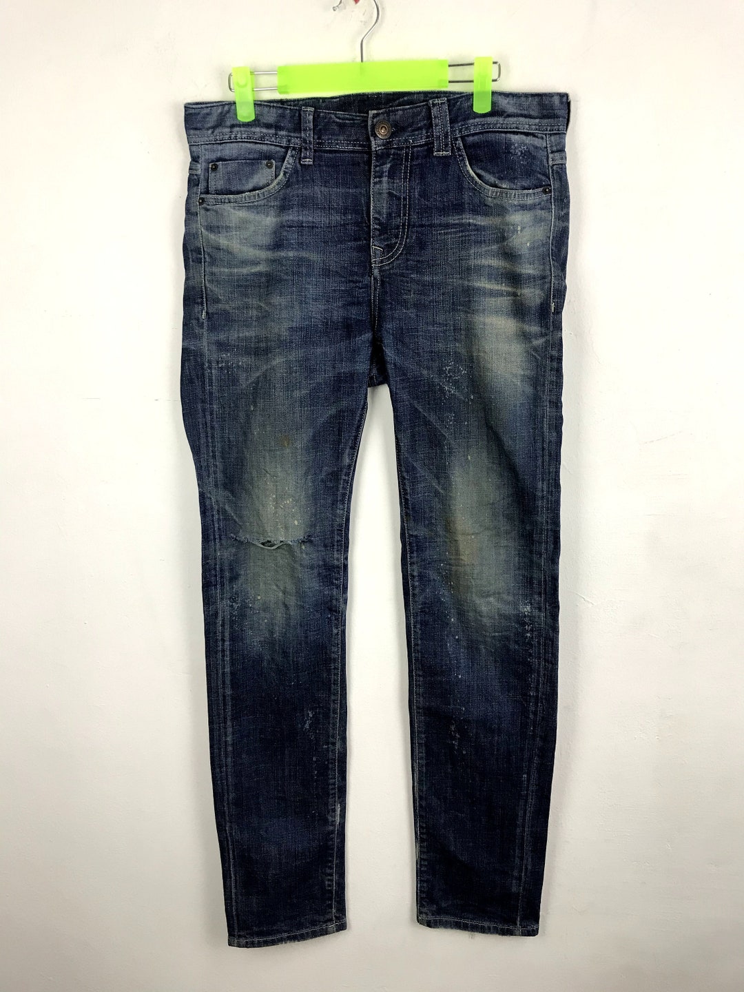 Vintage Avh Company Black Label Japanese Brand Distressed Denim Design ...