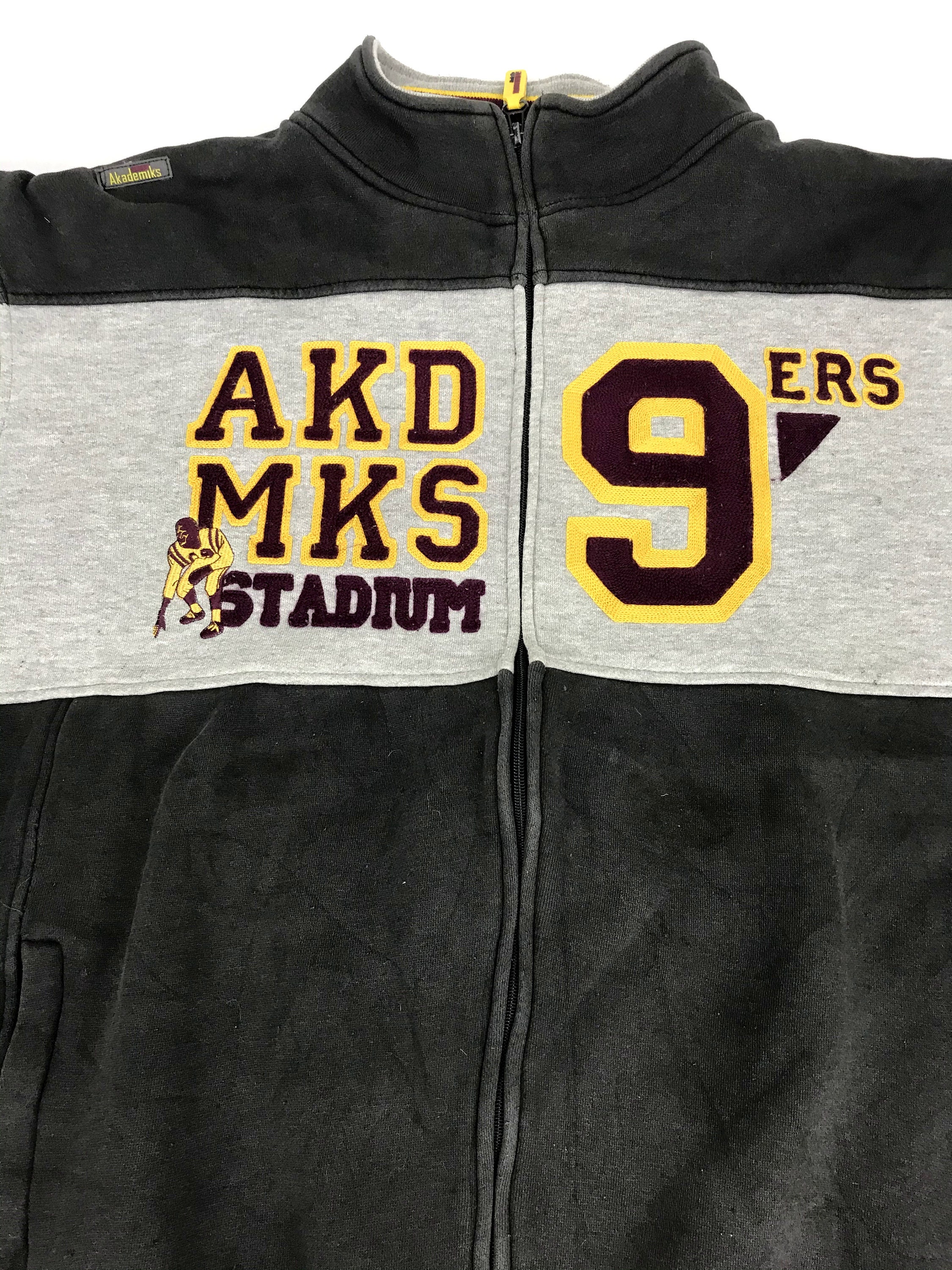 Vintage Akademiks Stadium Division 9ers Sweatshirt Hoodies Jacket ...