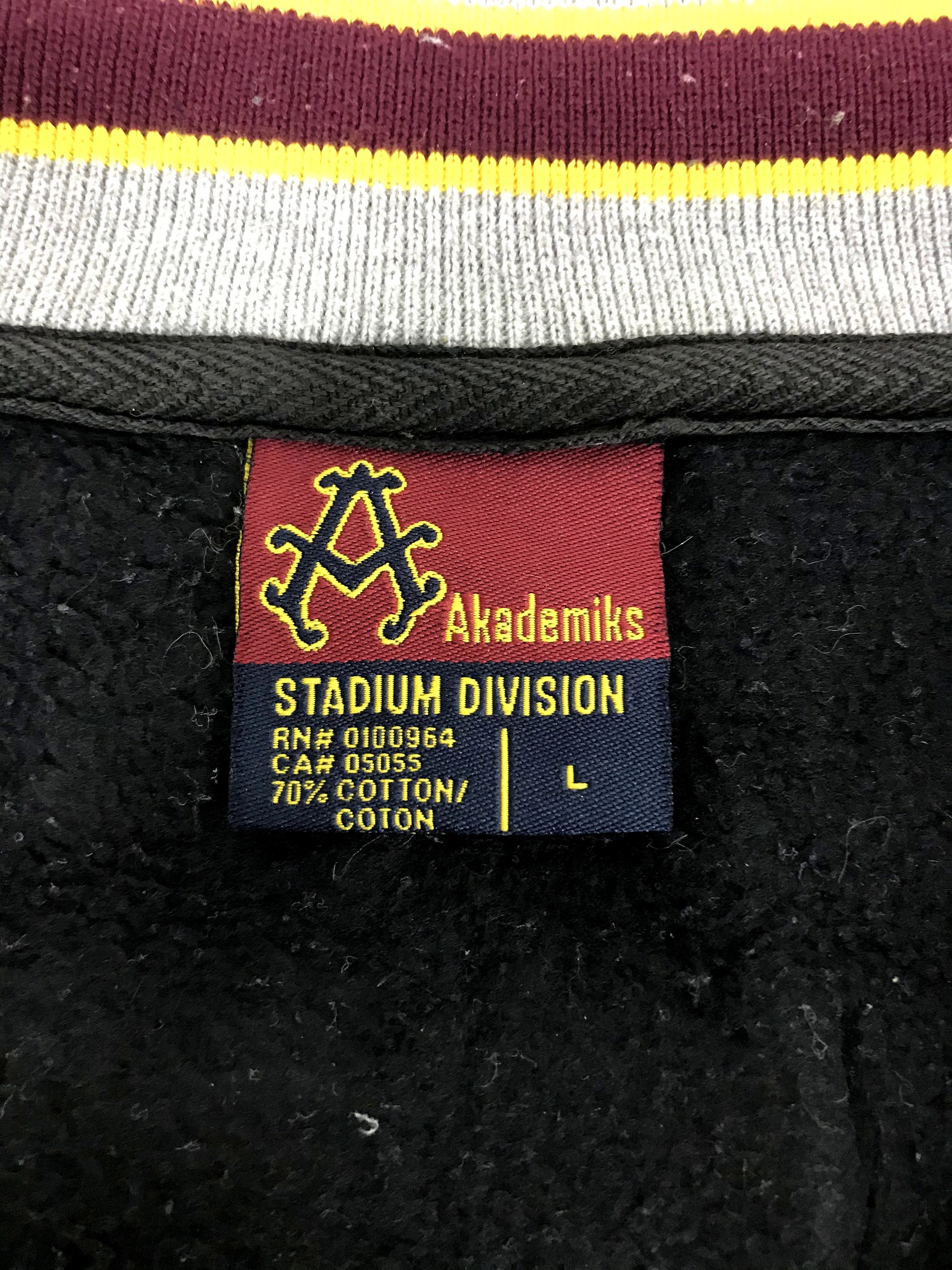 Vintage Akademiks Stadium Division 9ers Sweatshirt Hoodies Jacket ...