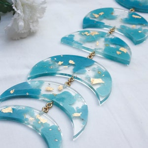 Custom Resin Moon Phases Wall Hanging Art - Etsy