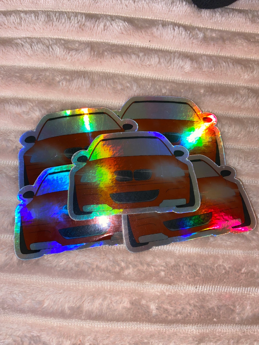 BMW Holographic Sticker - Etsy