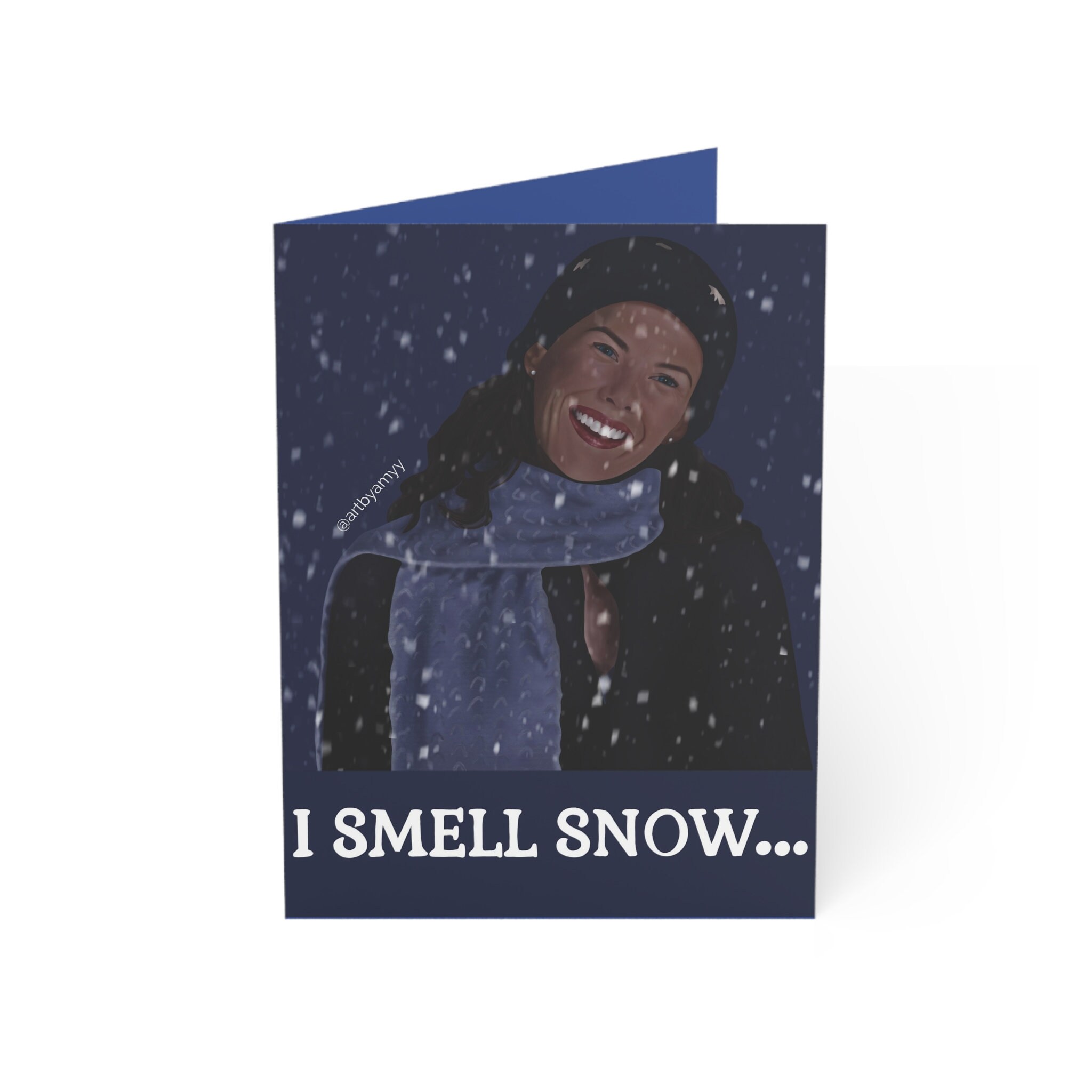 Lorelai Gilmore i Smell Snow Christmas Greeting - Etsy