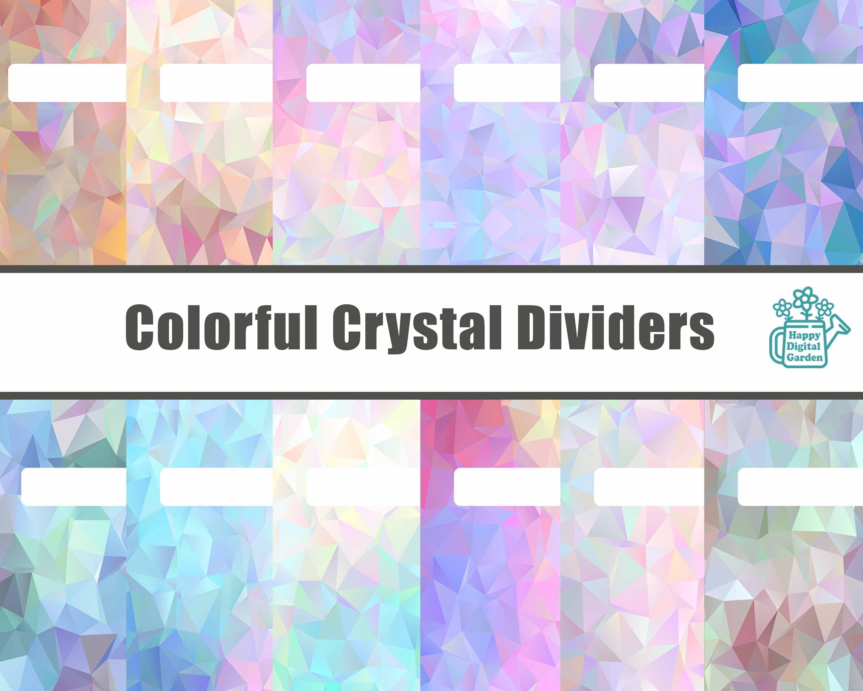 Crystal and Gem Stone Collection Digital Notebook | With 100 Records ...